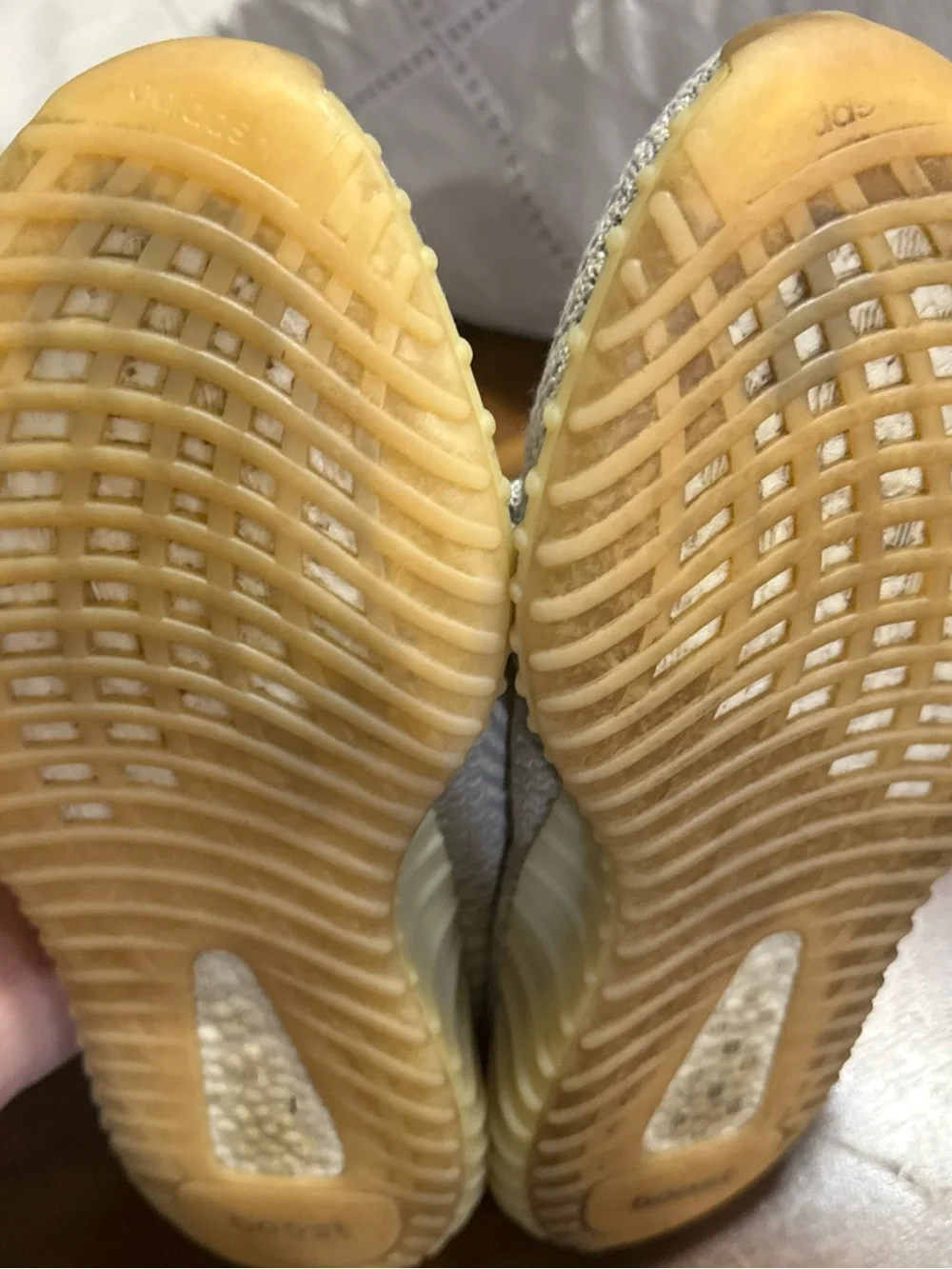 adidas | Shoes | Preowned Adidas Yeezy Boost 35 V2 Mens Sz 1 Tan No Box ...